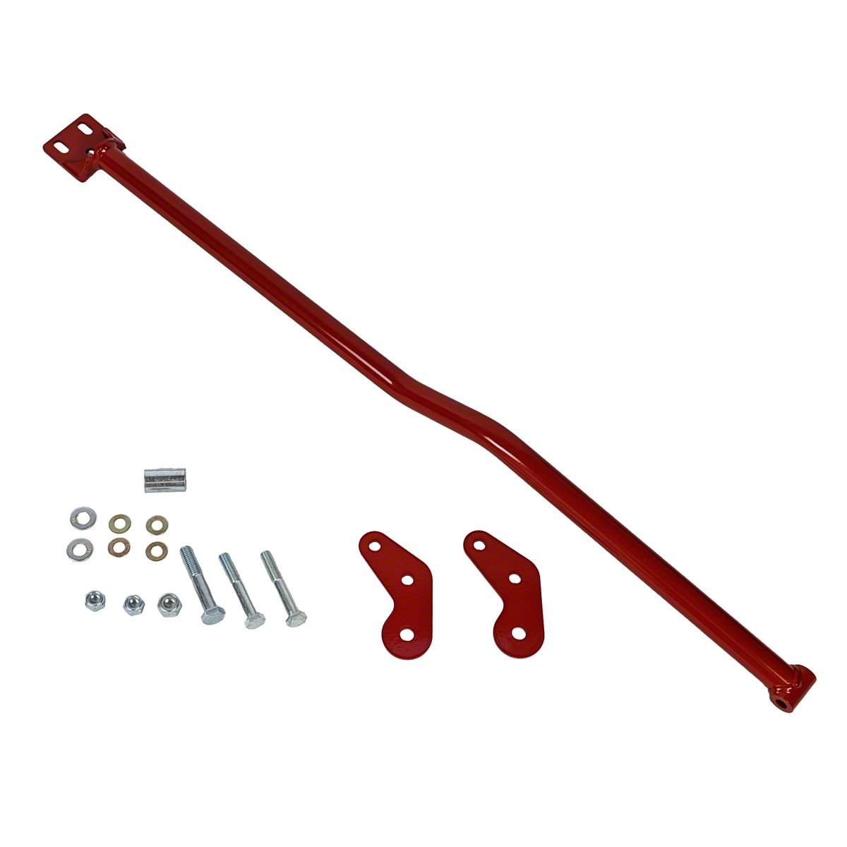 J&M Camaro Panhard Bar Relocation Kit; Red 20245R (93-02 Camaro) - Free ...