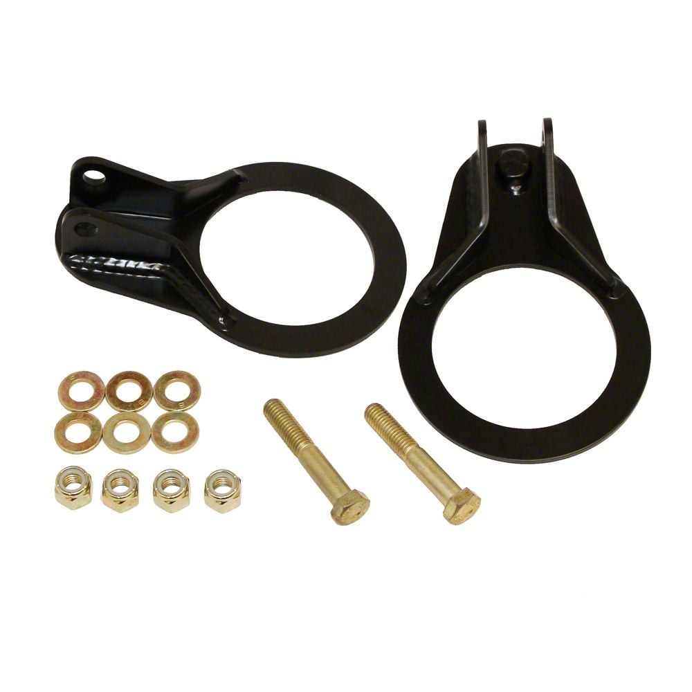 J&M Camaro Rear Upper Coil-Over Bracket Kit; Black 20302B (93-02 Camaro ...