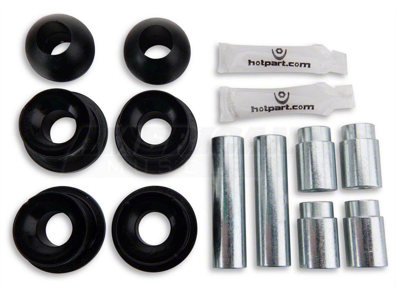 J&M Mustang Street/Race Weight Jack Rear Lower Control Arms; Black ...