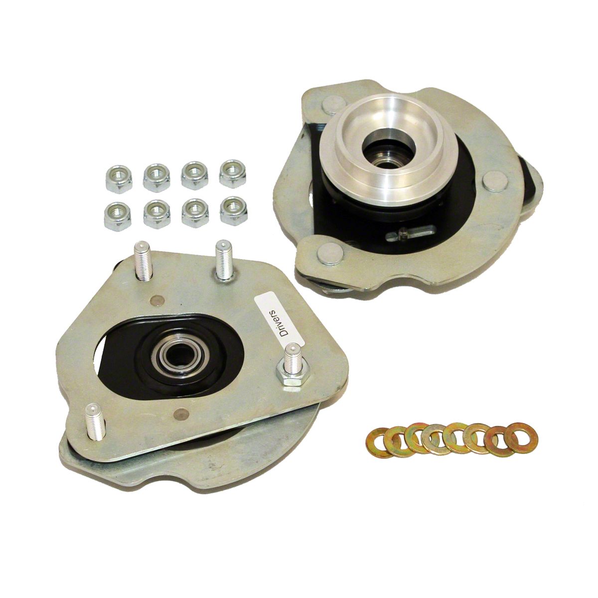 J&M Mustang Independently Adjustable Caster Camber Plates for 2.50-Inch ...