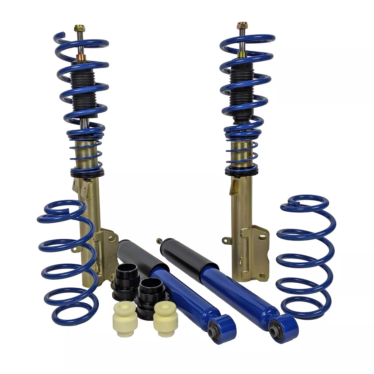 J&M Mustang Ride Height Adjustable Strut and Shock Kit 27007 (07-14 ...