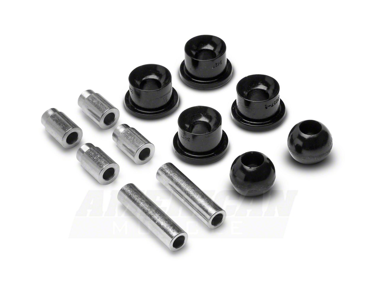 J&M Mustang Street/Race Rear Lower Control Arms; Black 23957B (79-98 ...