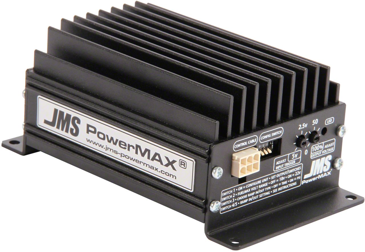 JMS Challenger PowerMAX V2 FuelMAX Fuel Pump Voltage Booster; Universal ...