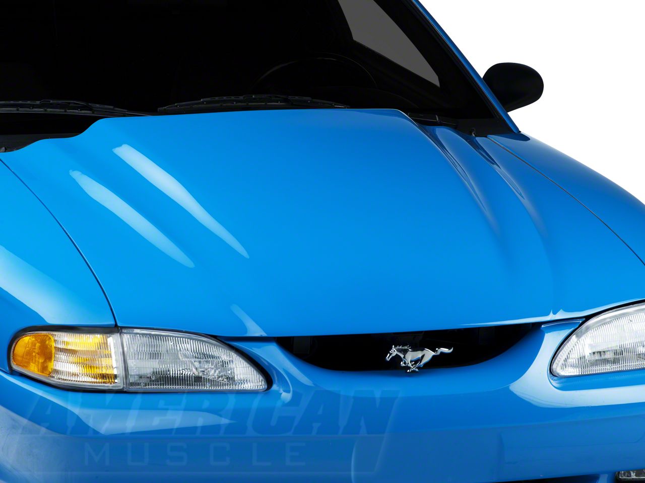 Mustang 1995 Cobra R Style Hood Unpainted 94 98 Mustang Free Shipping
