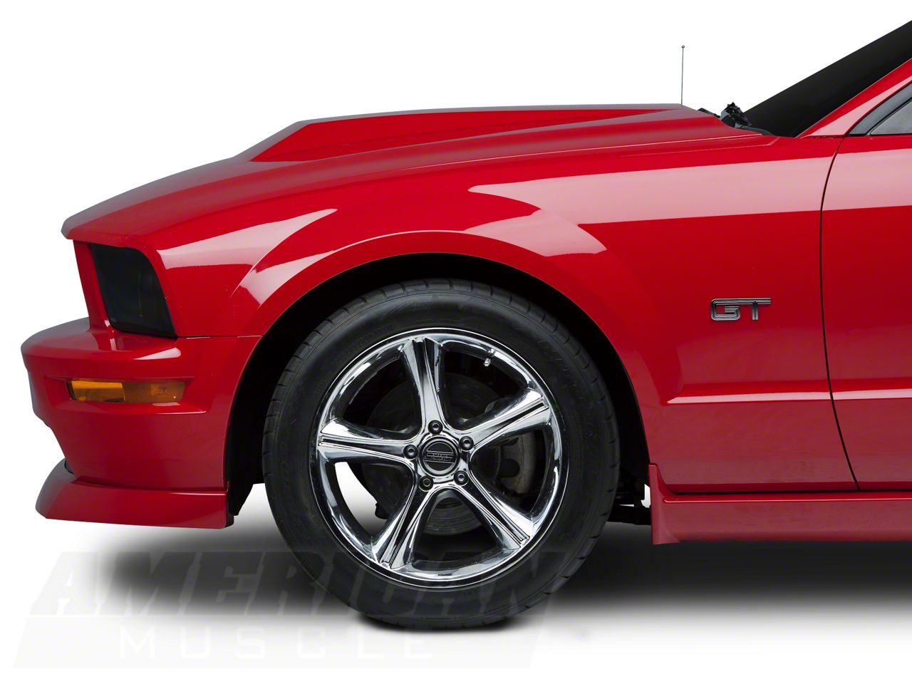 SpeedForm Mustang Eleanor Style Hood; Unpainted 94007 (05-09 Mustang GT ...