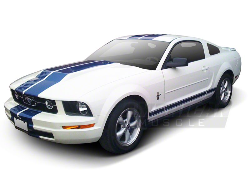 SpeedForm Mustang Eleanor Style Hood; Unpainted 94007 (05-09 Mustang GT ...
