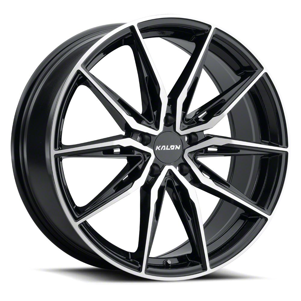 Kalon Camaro Cypher Gloss Black with Machined Face Wheel; 20x8.5; 35mm ...