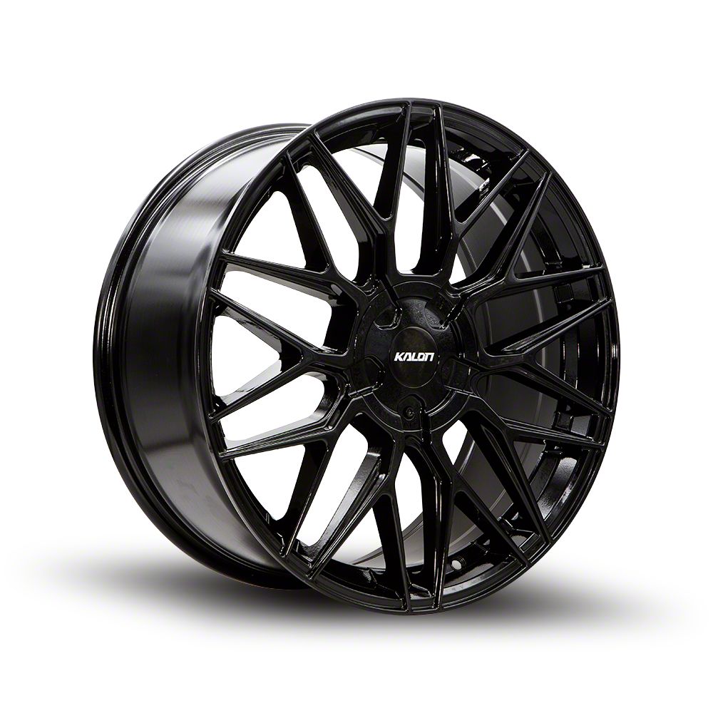 Kalon Mustang Blitz Gloss Black Wheel; 18x8; 40mm Offset 203A-1880AF40 ...