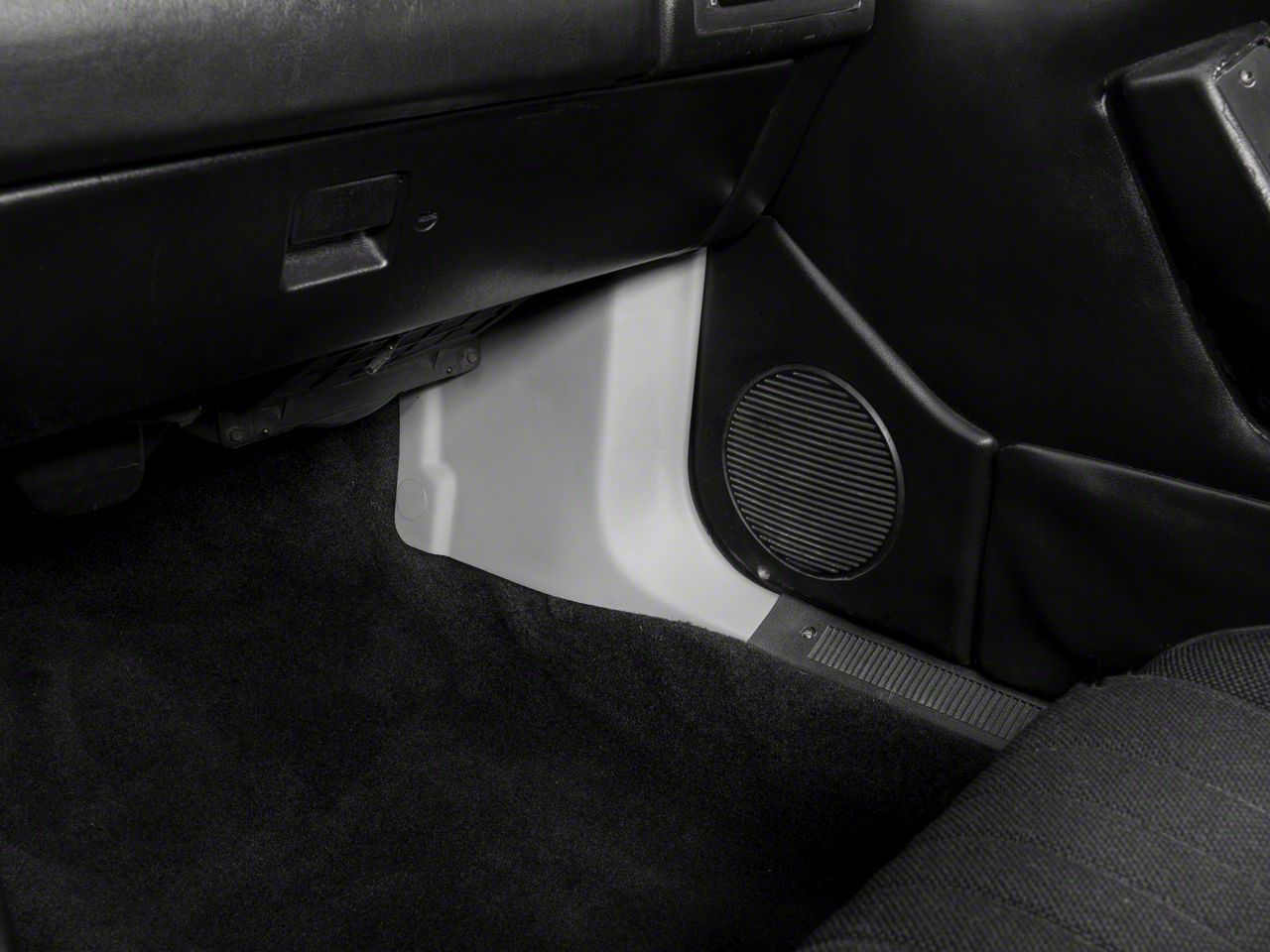 Mustang Kick Panels; Gray (87-93 Mustang) - Free Shipping