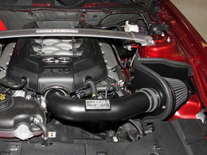 K&N Mustang Blackhawk Cold Air Intake 71-3527 (11-14 Mustang GT) - Free ...