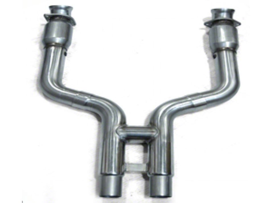 Kooks Mustang 3-Inch x 3-Inch Catted H-Pipe 11323520 (07-14 Mustang ...