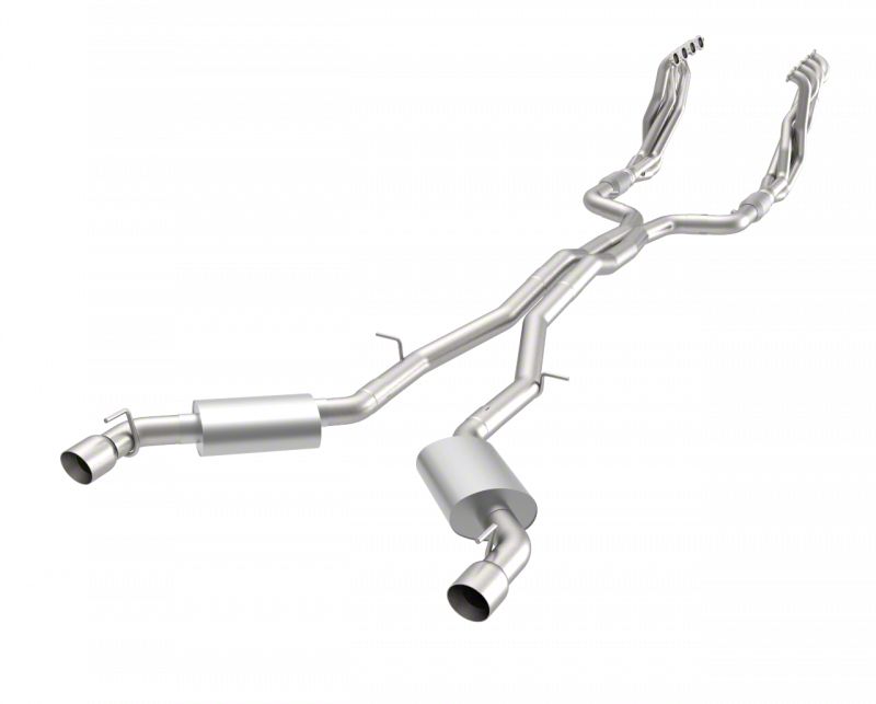 Kooks Camaro 2-Inch GREEN Catted Long Tube Headers and Cat-Back Exhaust ...