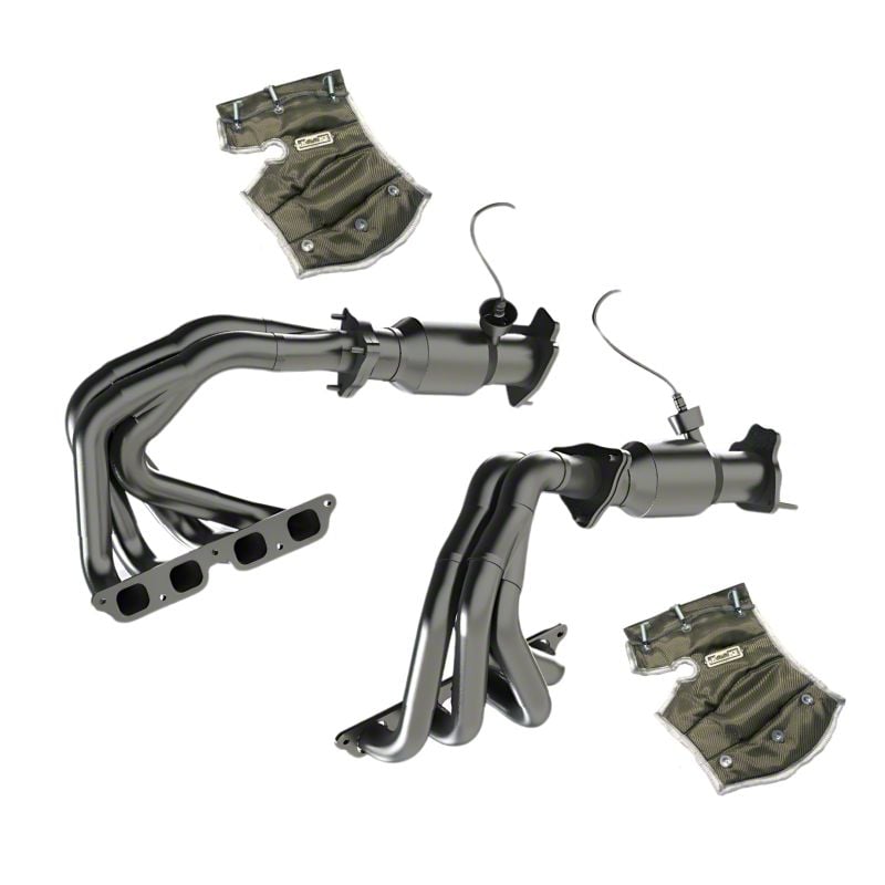 Kooks Corvette 1-7/8-Inch Tri-Y Headers with Ultra-GREEN Catted OEM ...