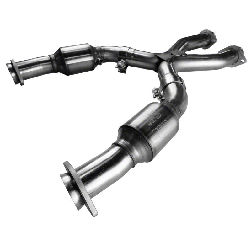 Kooks Mustang 2-1/2-Inch Catted X-Pipe 11203240 (99-04 4.6L Mustang w ...