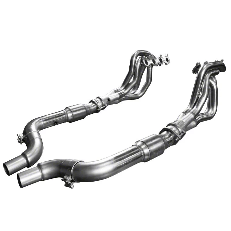 Kooks Mustang 2-Inch Long Tube Headers with High Output GREEN Catted ...