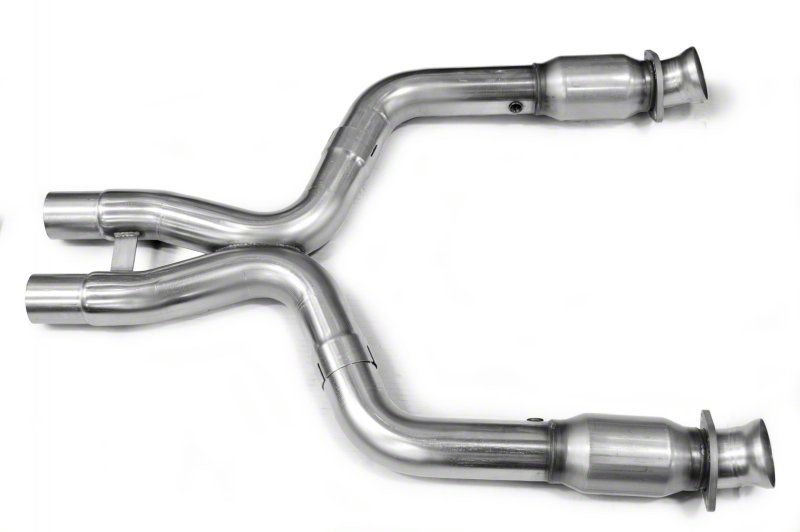 Kooks Mustang 3-Inch Race Catted X-Pipe 11323220 (07-14 Mustang GT500 w ...