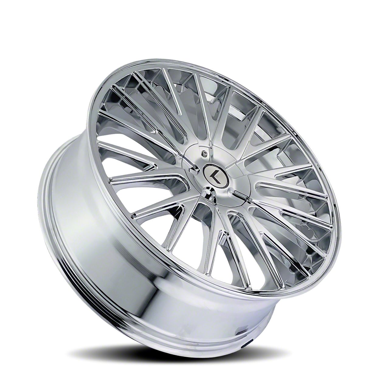 Kraze Mustang Double Down Chrome Wheel; 22x8.5 KR185-22803C38 (15-23 ...