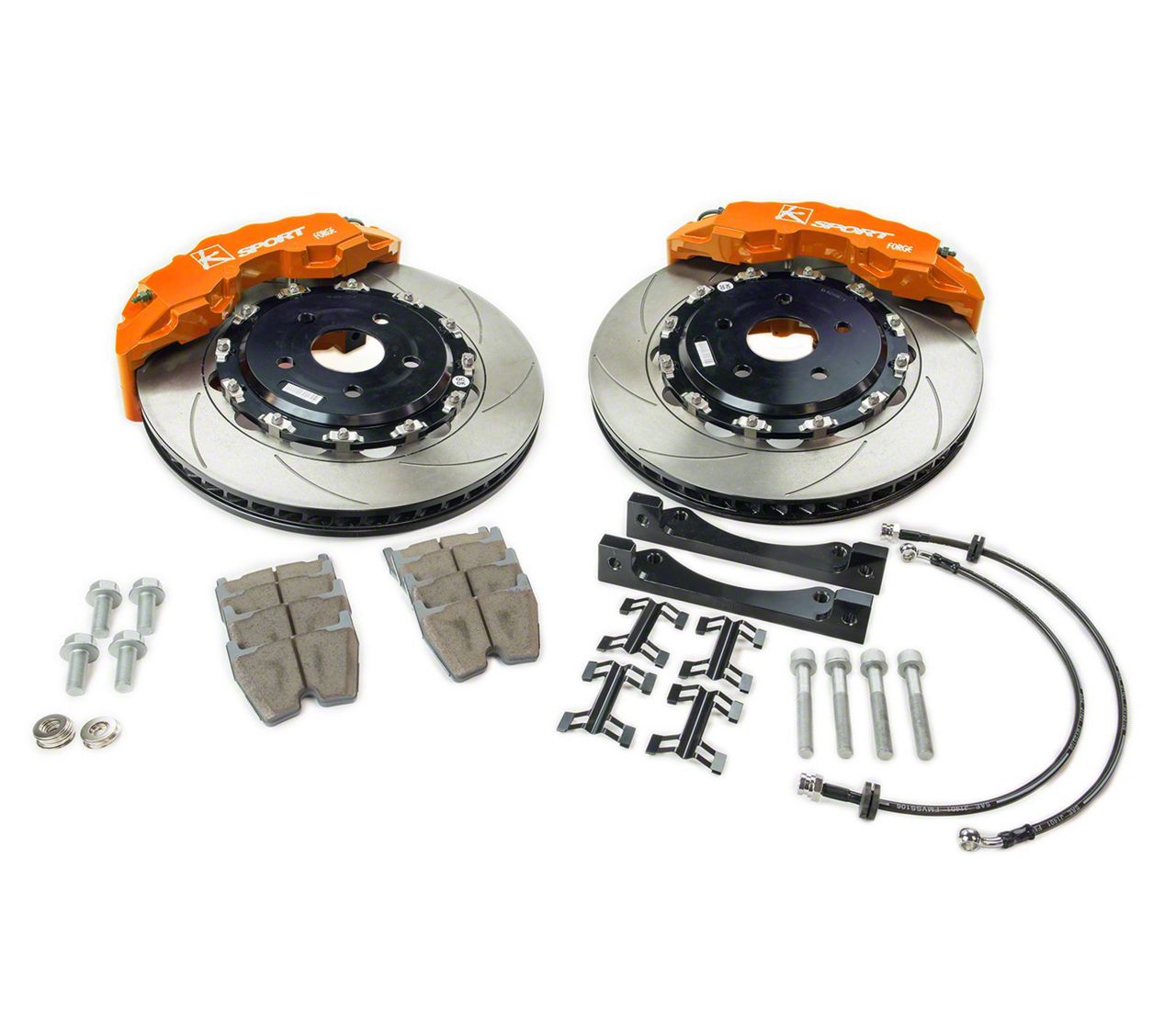 Ksport Corvette Procomp 6-Piston Rear Big Brake Kit with 15-Inch ...