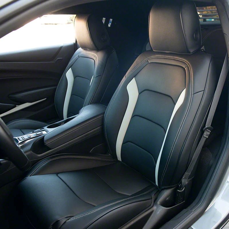 Kustom Interior Camaro Premium Artificial Leather Front and Rear Seat ...