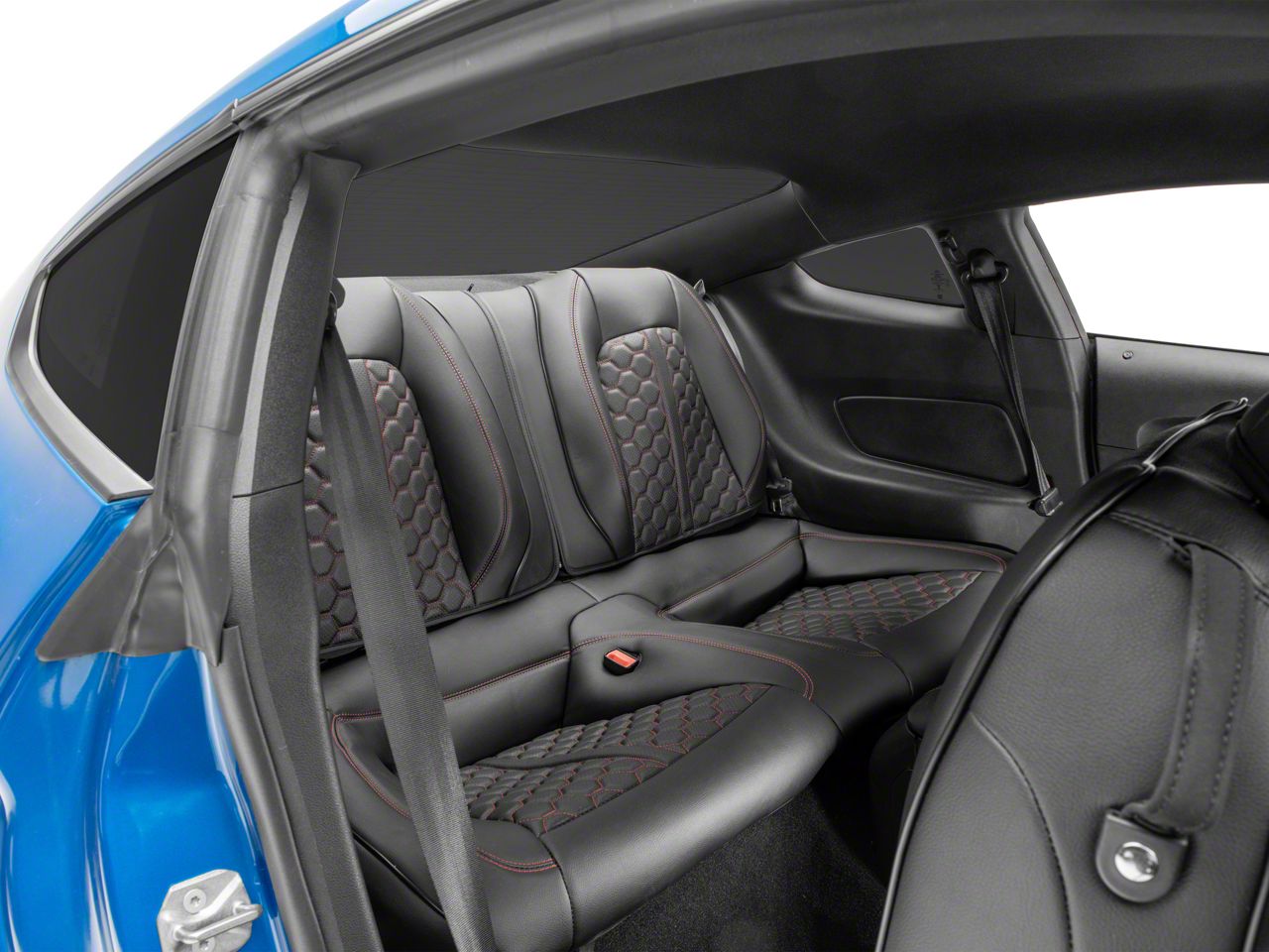 Kustom Interiors Mustang Premium Artificial Leather Front and Rear Seat ...