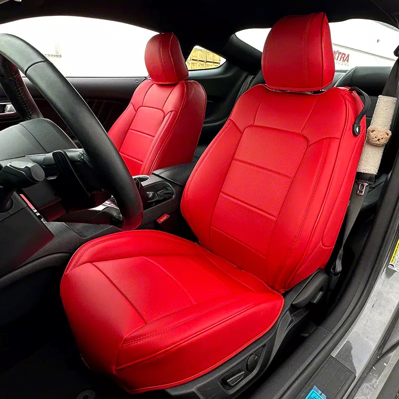 Mustang red seat covers store