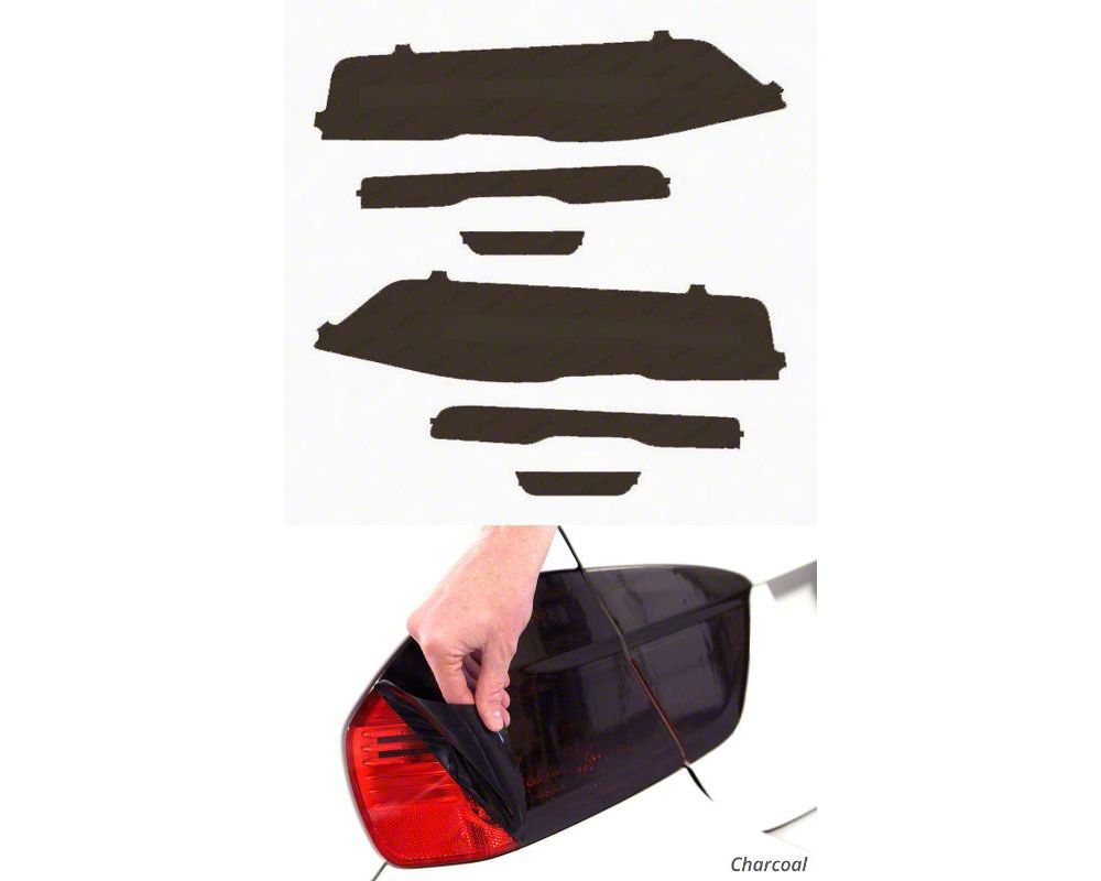 Lamin-X Camaro Tail Light Tint Covers; Charcoal CH236C (14-15 Camaro w ...