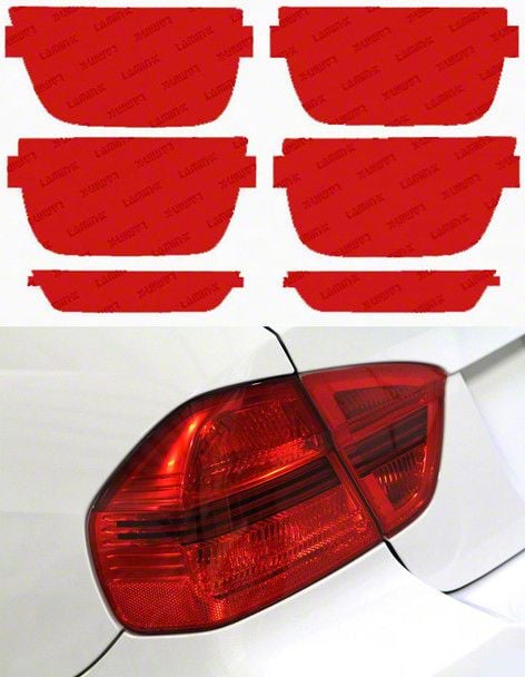 Lamin-X Camaro Tail Light Tint Covers; Red CH225R (10-13 Camaro) - Free ...