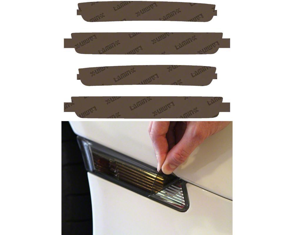 Lamin-X Challenger Side Marker Light Tint Covers; Gunsmoke D1131G (15 ...