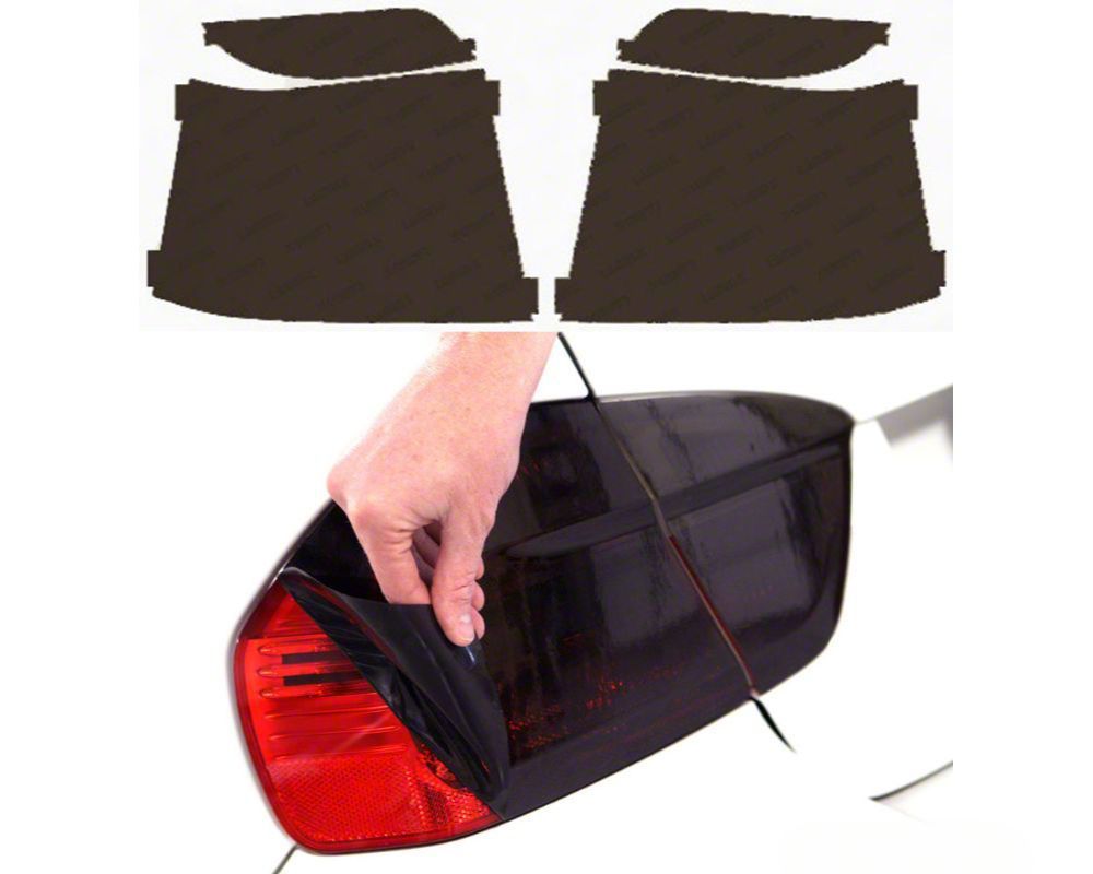 Lamin-X Charger Tail Light Tint Covers; Charcoal D210C (06-08 Charger ...