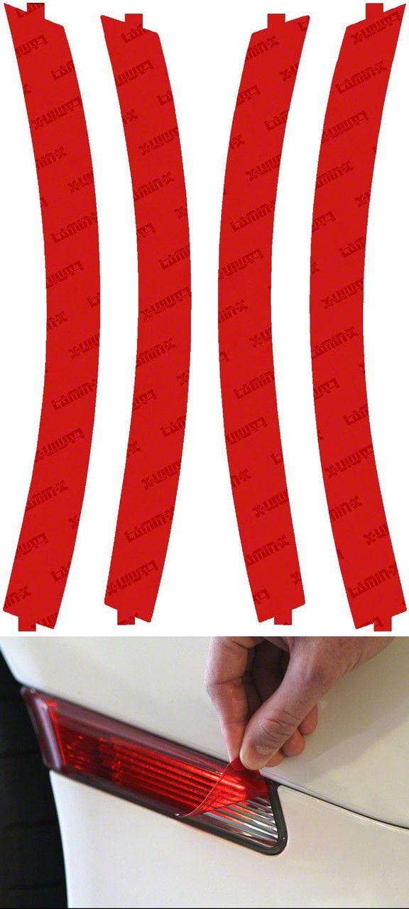 Lamin-X Corvette Side Marker Light Tint Covers; Red CH637R (14-19 ...