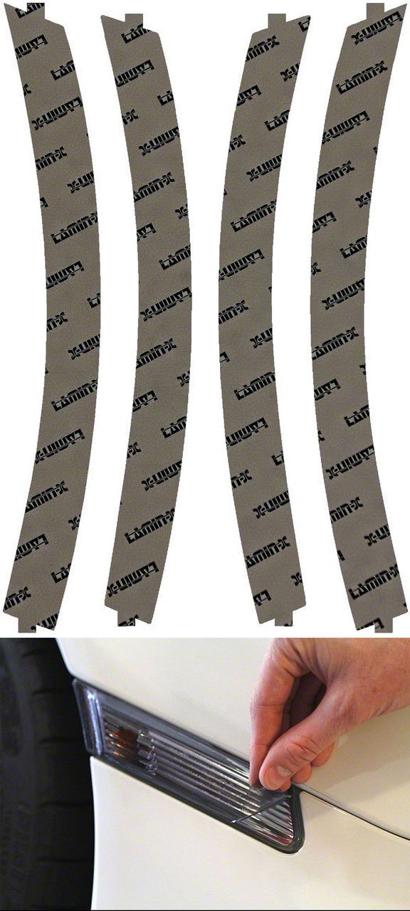 Lamin-X Corvette Side Marker Light Tint Covers; Tinted CH637T (14-19 ...