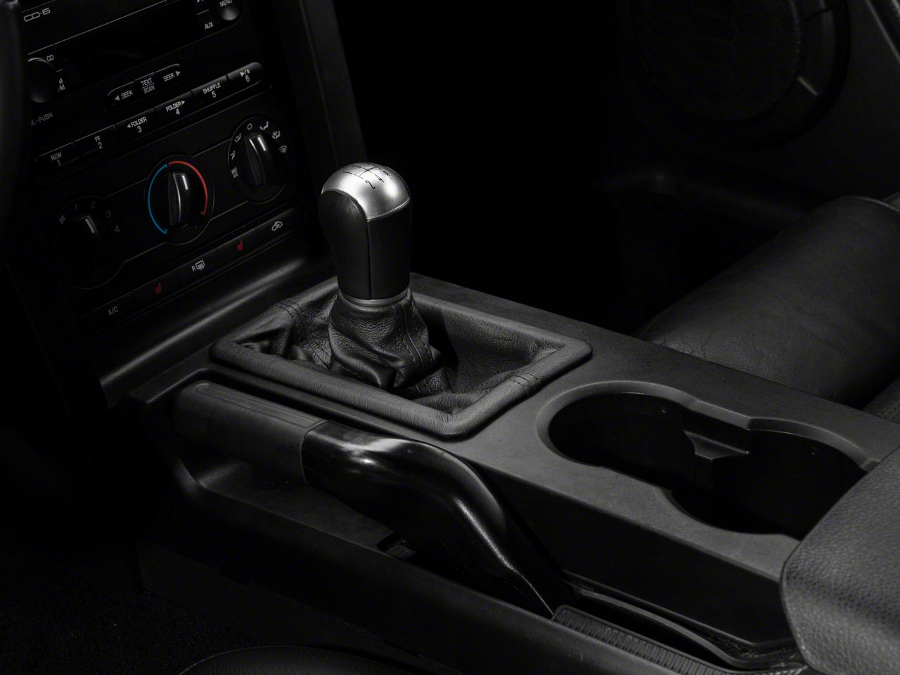 Ford Mustang Leather Shifter Boot 8R3Z7277AA (05-09 Mustang GT, V6 ...