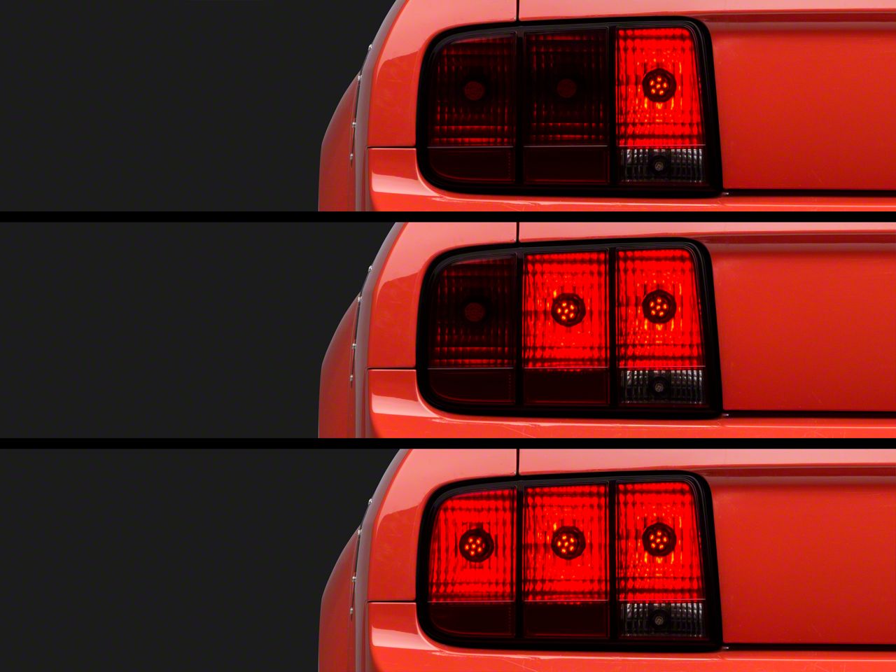 Scott Drake Mustang LED Sequential Tail Light Kit; Cut-and-Splice SD ...