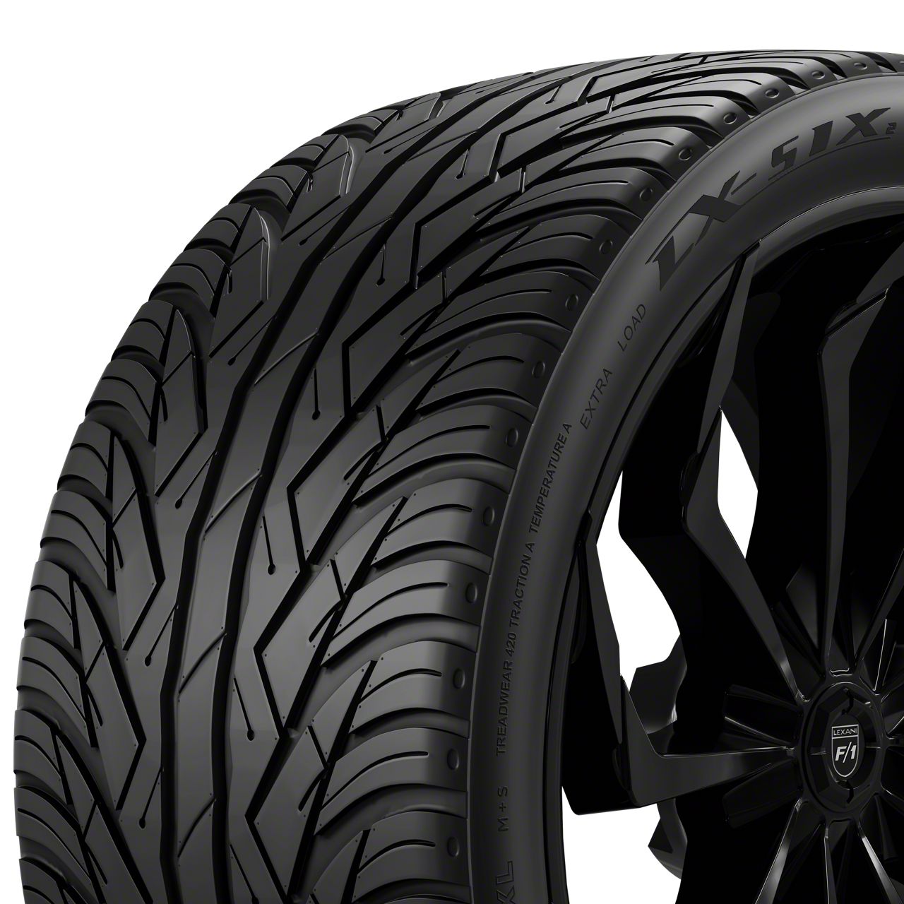 Lexani Corvette LX-Six II Ultra High Performance Tire LXS0960040II (325 ...