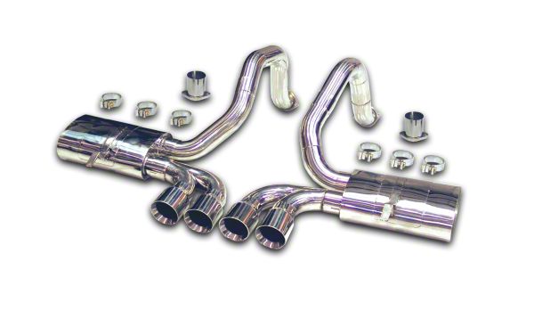 LG Motorsports Corvette Big 3 Axle-Back Exhaust with Polished Tips ...