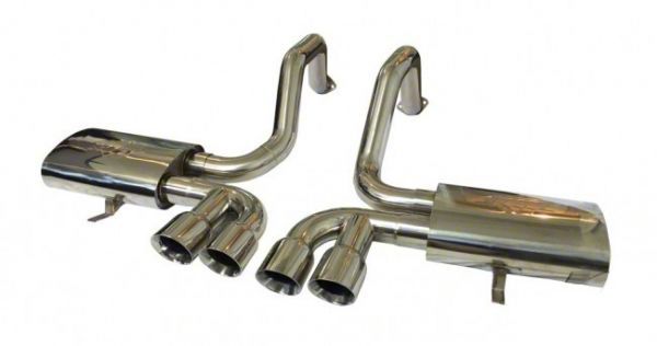LG Motorsports Corvette Big 3 Axle-Back Exhaust with Polished Tips ...