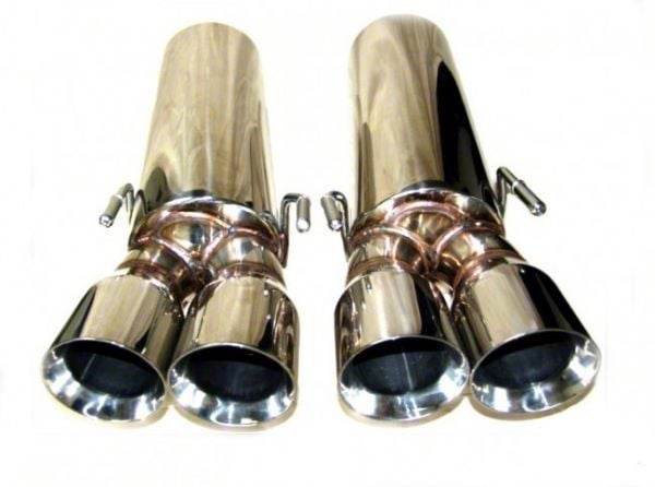 LG Motorsports Corvette GT4 Axle-Back Exhaust with Polished Tips ...