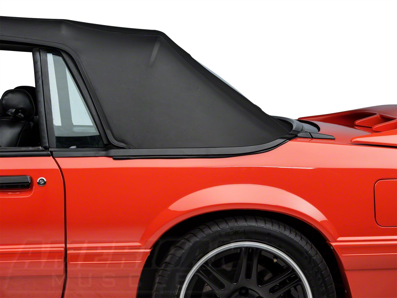 OPR Mustang Convertible Top Boot Well Molding; Left Side 17293 (87-93 ...