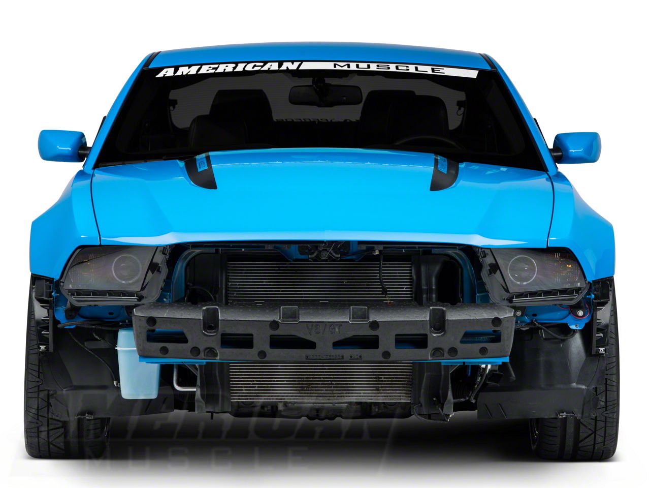 OPR Mustang Front Bumper Reinforcement Bracket; Driver Side 100589 (10 ...