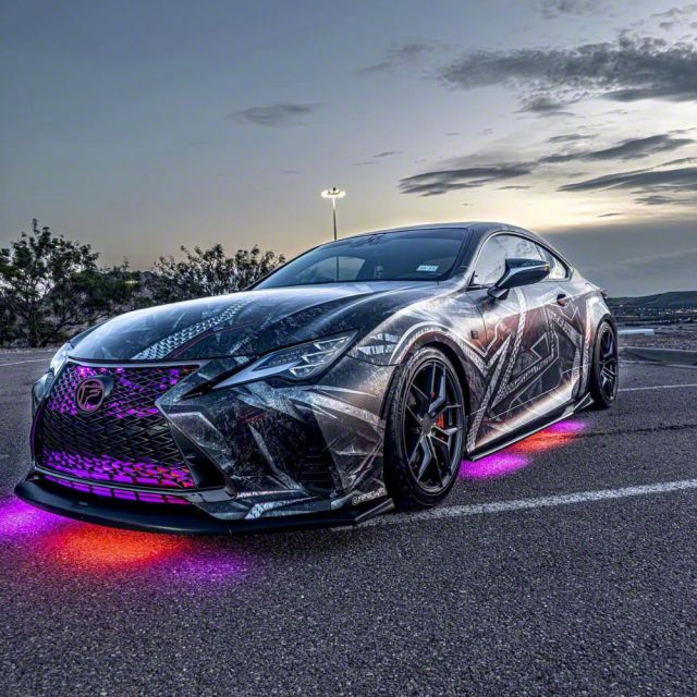 Charger Flow Series Flexible Double Row Underbody LED Light Kit with ...