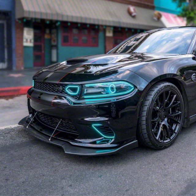 Charger Flow Series Fog Light Outline Halo Kit with Bluetooth ...