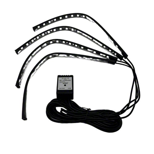 Corvette RGB Footwell LED Light Kit with Bluetooth Controller ...