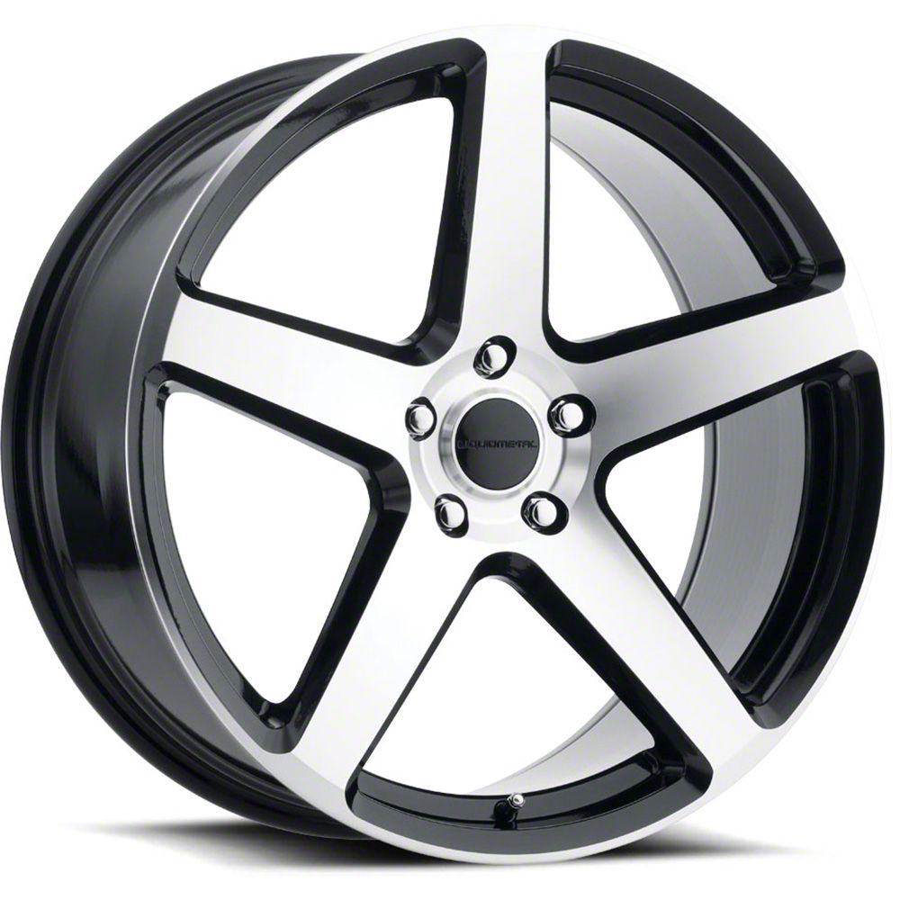 Liquid Metal Wheels Mustang Gen X Gloss Black Machined Wheel; 20x8.5 ...