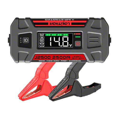 LOKITHOR Corvette 3-in-1 Jump Starter with LiFePO4 Safety Battery; 2500 ...