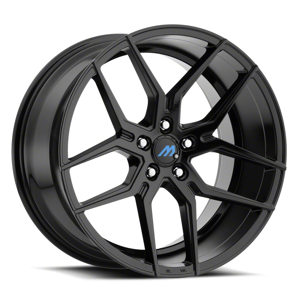 MACH Euro Concave Challenger ME.4 Glossy Black Wheel; 18x8; 35mm Offset ...