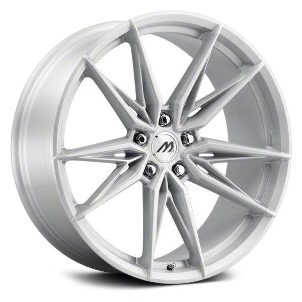 MACH Forged Challenger MF.5 Brushed Aluminum Wheel; 20x9; 15mm Offset ...
