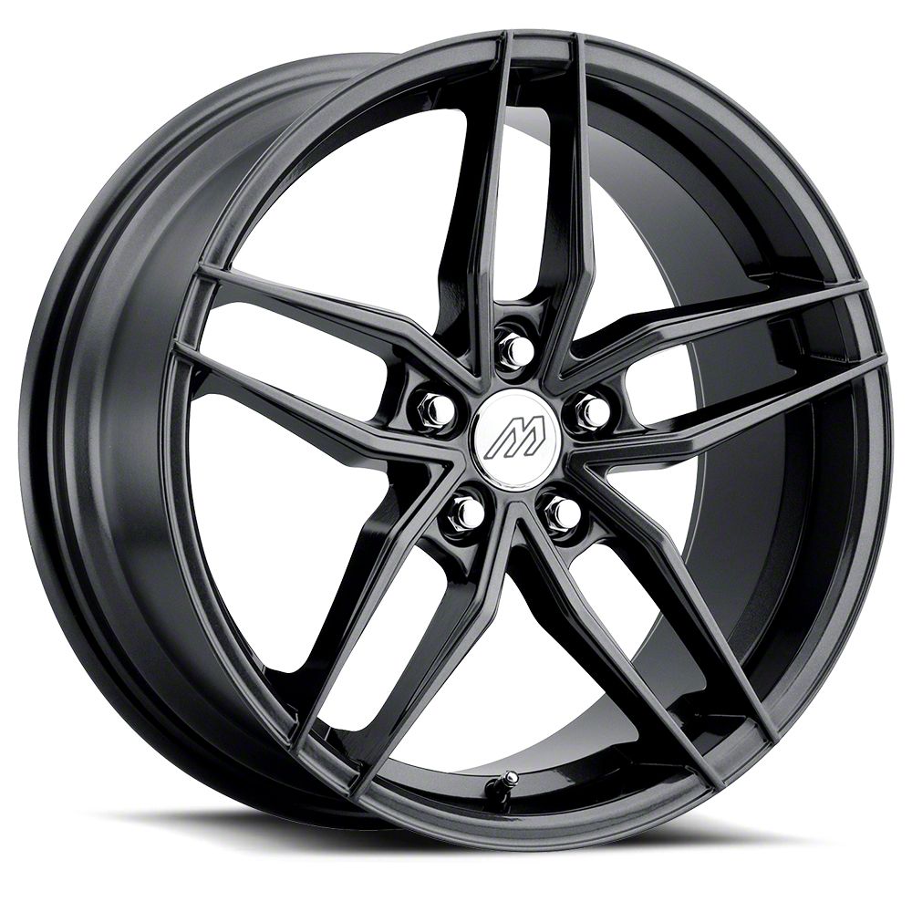 MACH Performance Charger MP.51 Glossy Graphite Wheel; 18x8; 42mm Offset ...