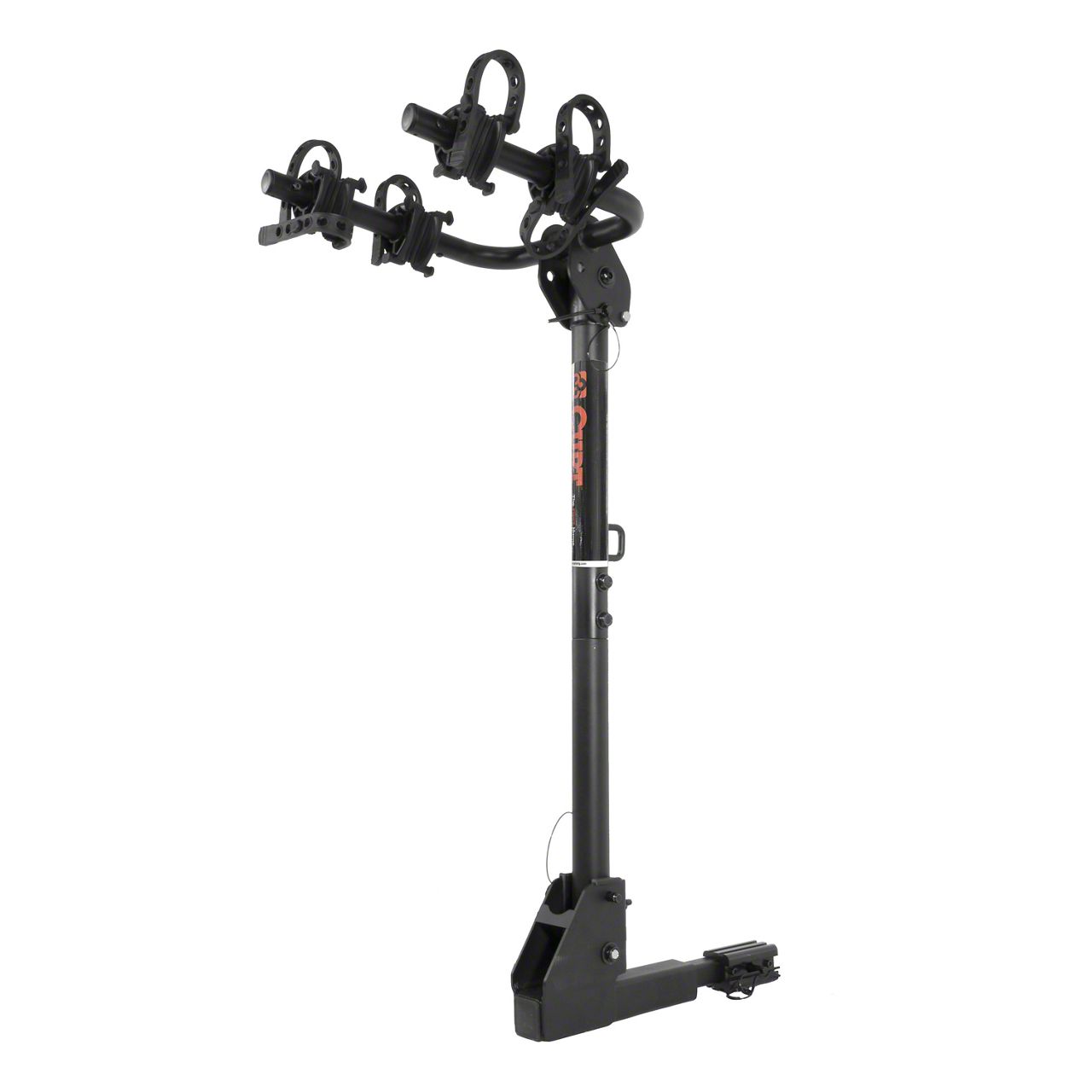 Mach-E 1-1/4 to 2-Inch Receiver Hitch Bike Rack; Carries 2 Bikes ...