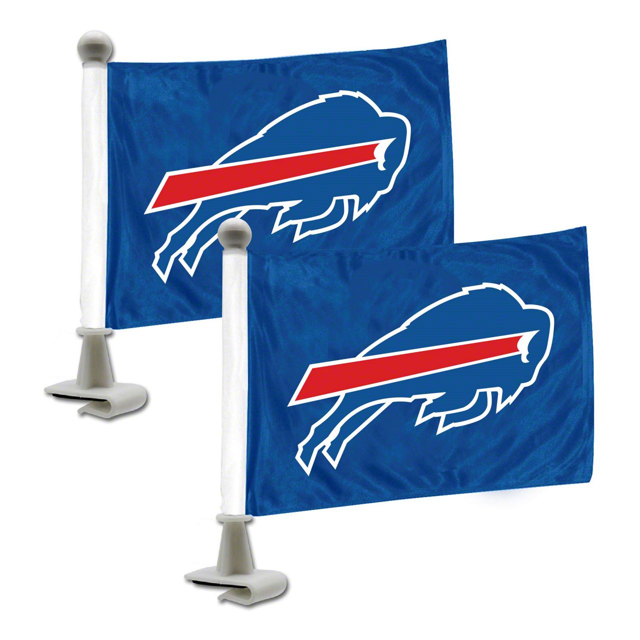 Mach-E Ambassador Flags with Buffalo Bills Logo; Blue (Universal; Some ...