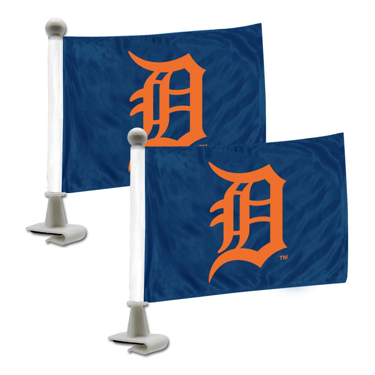 Mach-E Ambassador Flags with Detroit Tigers Logo; Blue (Universal; Some ...